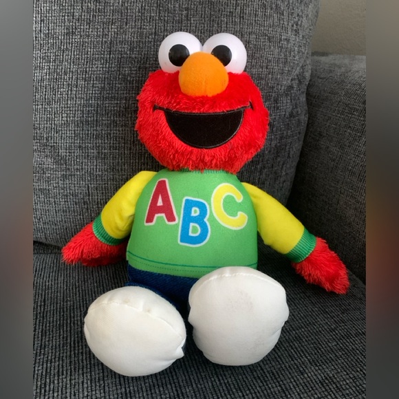 Toys | Sesame Street Playskool Street Singing Abcs Elmo Red 12 Preowned ...